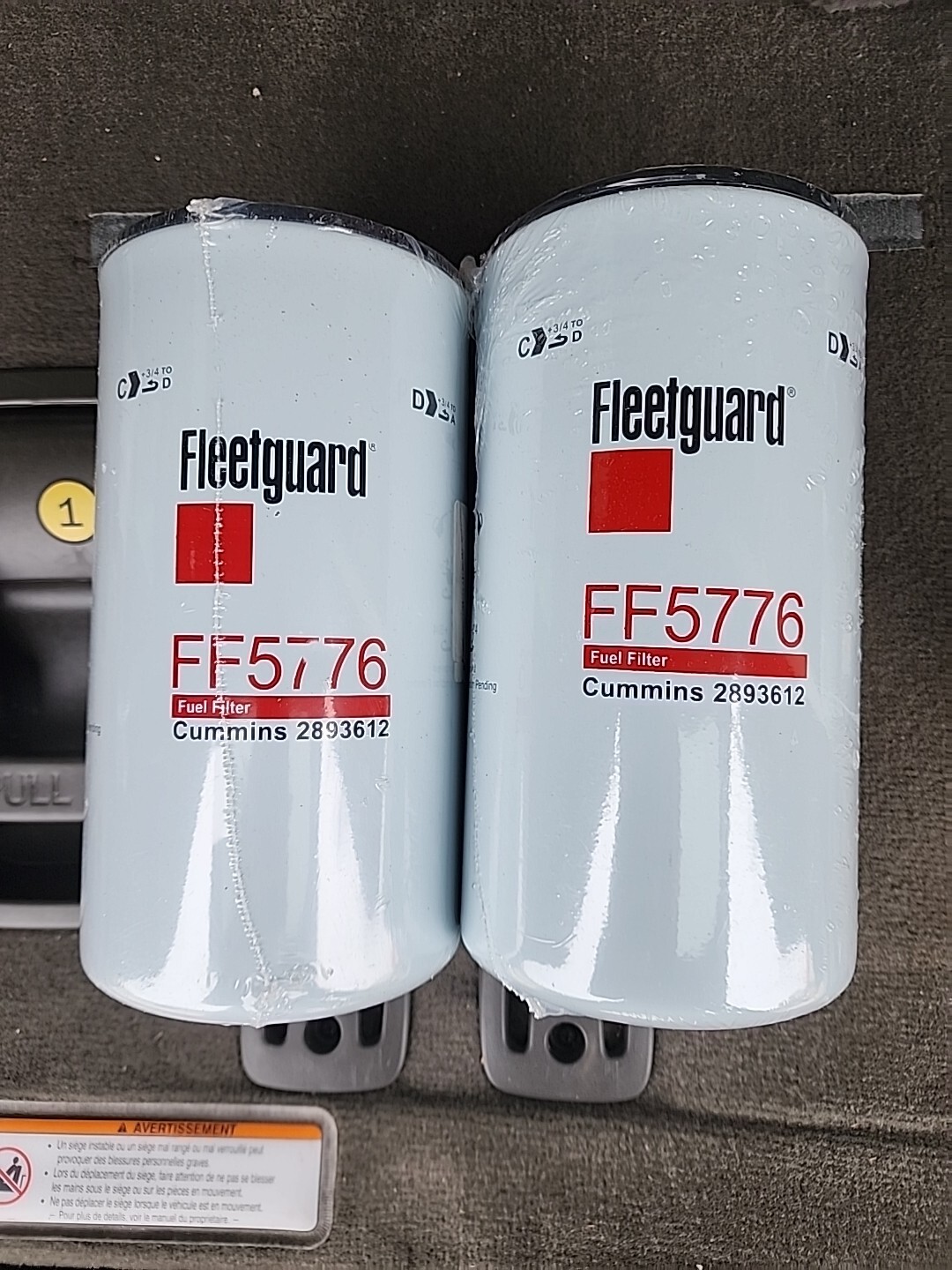 FLEETGUARD FF5078 - Fuel filter cross reference