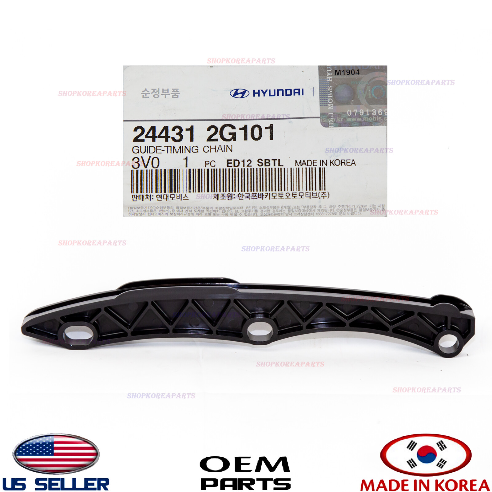 CAM TENSIONER GUIDE GENUINE! FOR VARIOUS HYUNDAI KIA 2.0-2.4L 11-23 ...