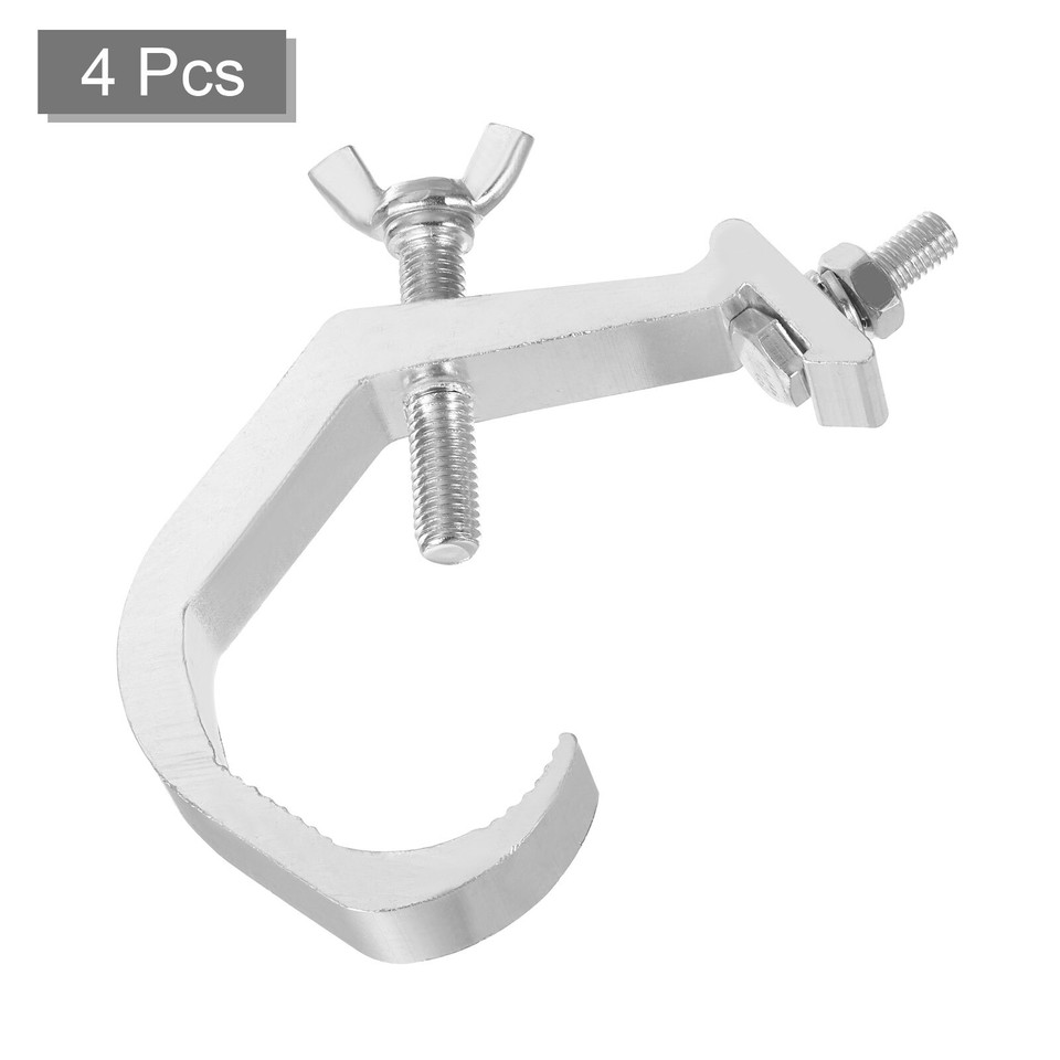 Light Truss Clamps, 0.8" W Lighting Pipe C Clamp for 1.57-2.05" OD 35lb ...