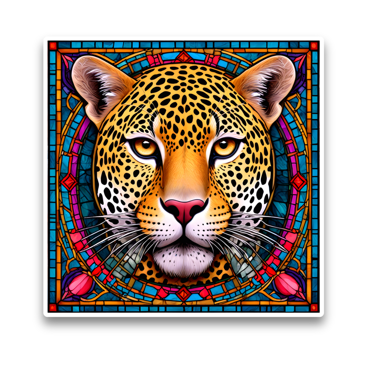 Wallpaper Jaguar Animal Stains