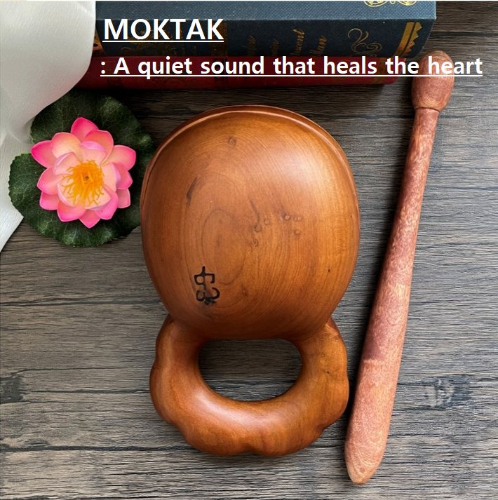 MOKTAK the sound of Buddhism /meditation instrument to Heal the Mind ...