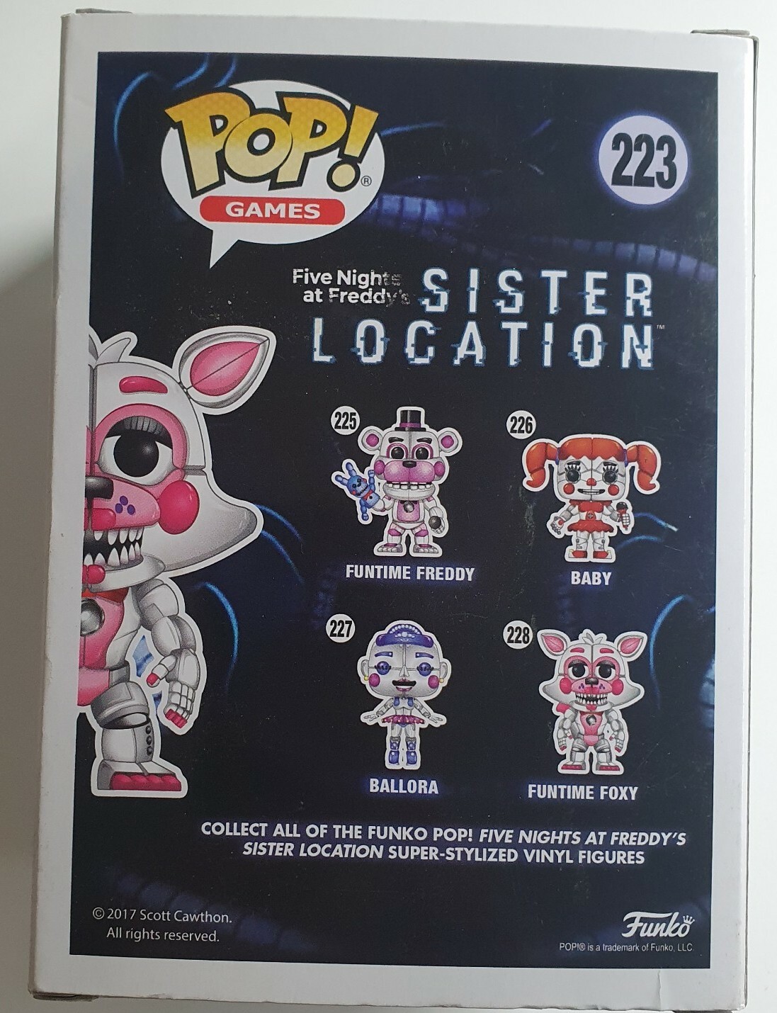 Five Nights at Freddy's - Funtime Foxy Jumpscare Funko Pop Sdcc17 for ...