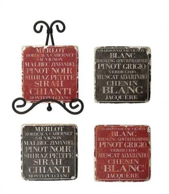 Wine Country Coaster Set | eBay