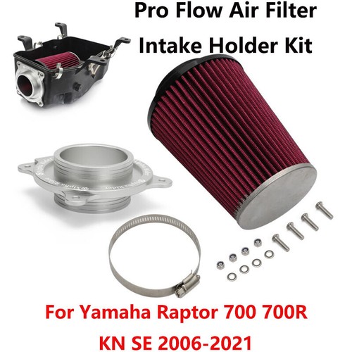For Yamaha Raptor 700 700R KN SE 2006-2021 Pro Flow Air Filter Intake ...