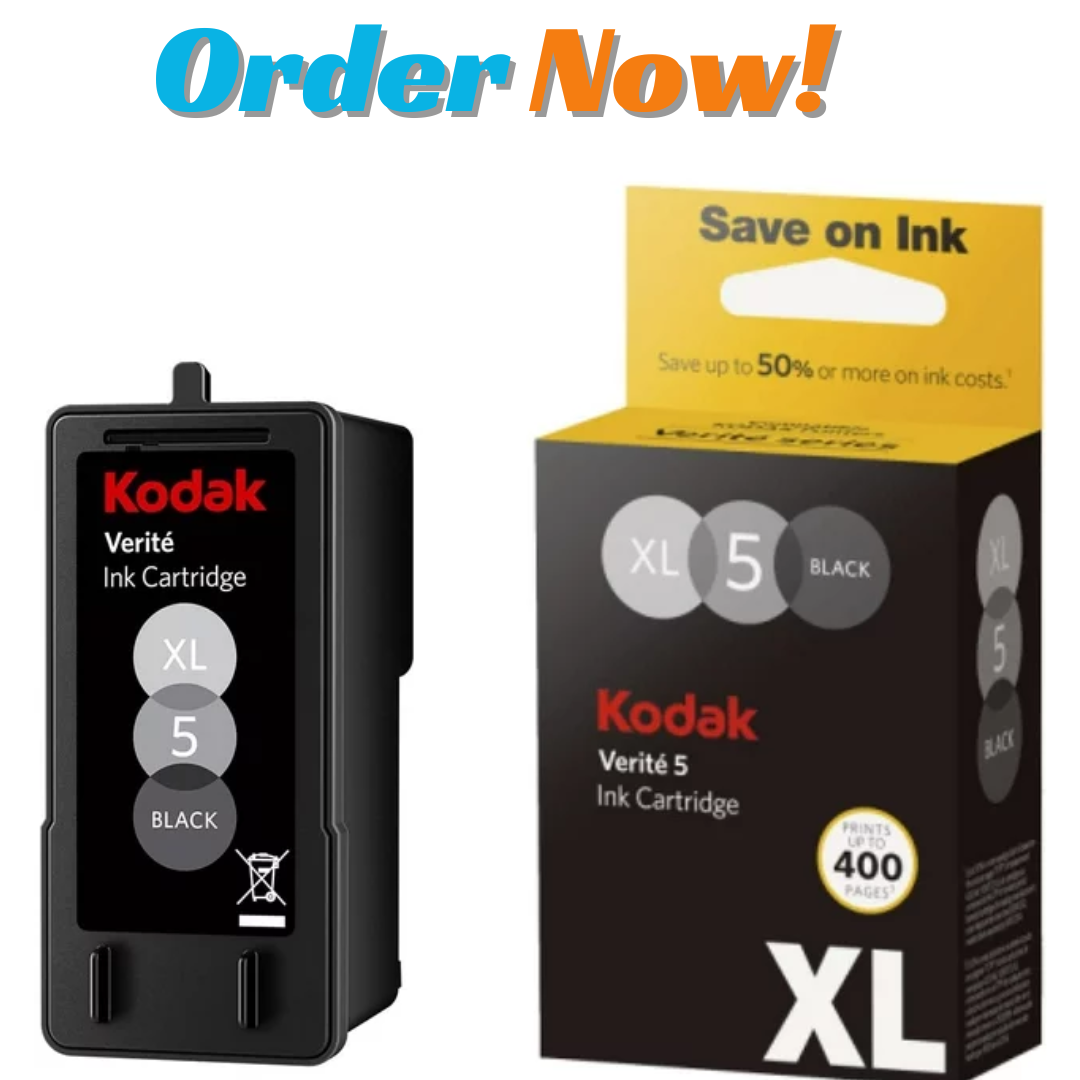 Kodak Verite 5 ALK1UA Black XL Jet Cartridge for sale online | eBay