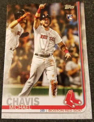2019 TOPPS UPDATE SERIES MICHAEL CHAVIS IMAGE VARATION SP ROOKIE CARD # ...