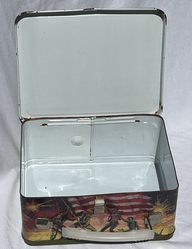 Vintage 1982 GI Joe Metal Lunch Box A Real American Hero King-Seeley No ...