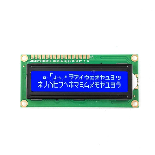 10x 5V 1602 16x2 Character LCD Display Module HD44780 Controller Blue ...