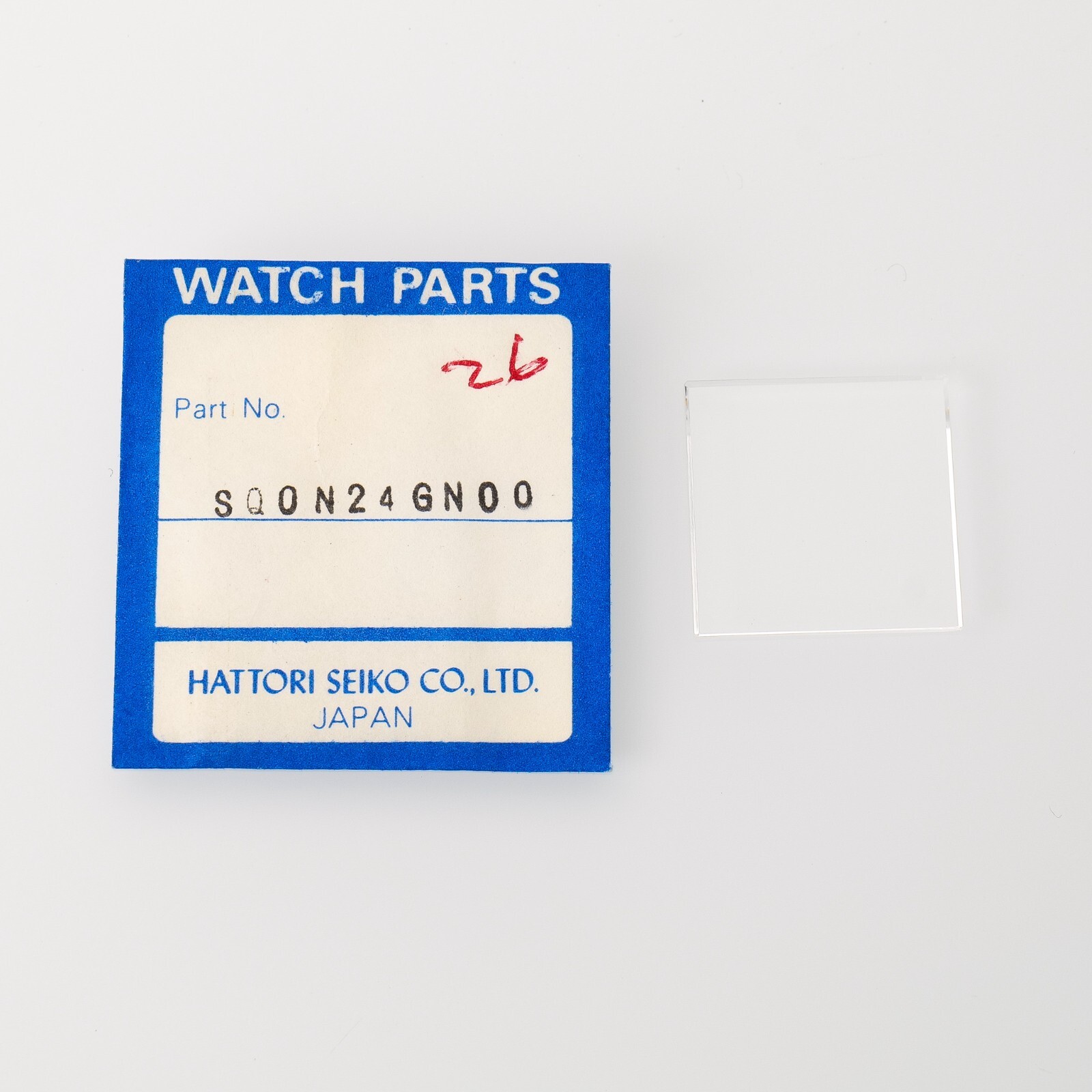 NOS Seiko Watch Crystal Part SQ0N24GN00 Replacement Brand New Old Stock ...