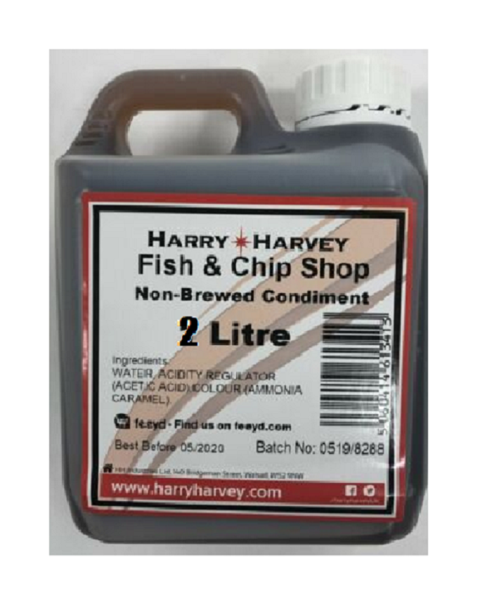 2L Fish and Chip Shop taste non brewed condiment Vinegar Bulk Refill ...