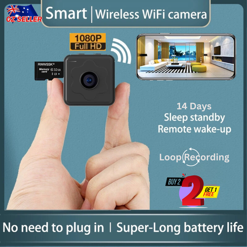 Wifi Camera IP Mini Camera 1080P HD Security Cam Remote | eBay Australia