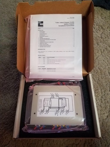 ADC Telecommunications Value Added Module Splitter VMM-7U00CG0000-W2 ...