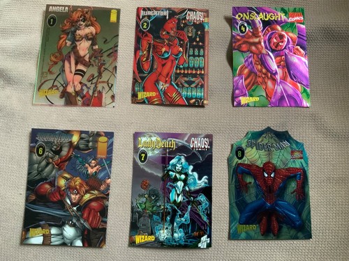 1996 Wizard Magazine Series 4 Chrome Card Set | eBay