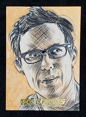 Cryptozoic Czx Crisis Sur Infinite Earths Harrison Wells 1/1 Croquis ...