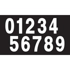 Factory Effex - 03-0208 - Mini Pro Number 8 - White - 5" | eBay