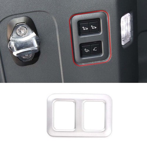 Matte Silver Fit For Defender 110 2020-2023 Frame Trim 1X Trunk Tow ...