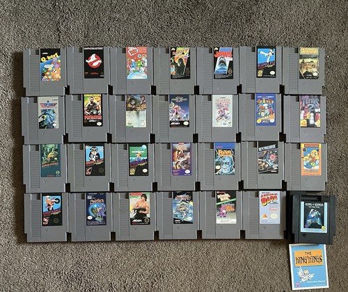 Nintendo NES Game Lot (28 Games) All Authentic, Tested/Works | eBay