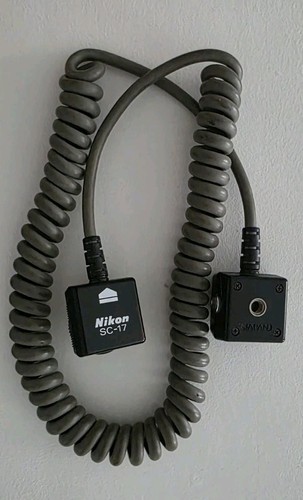 NIKON SC-17 TTL REMOTE COILED SYNC CORD | eBay