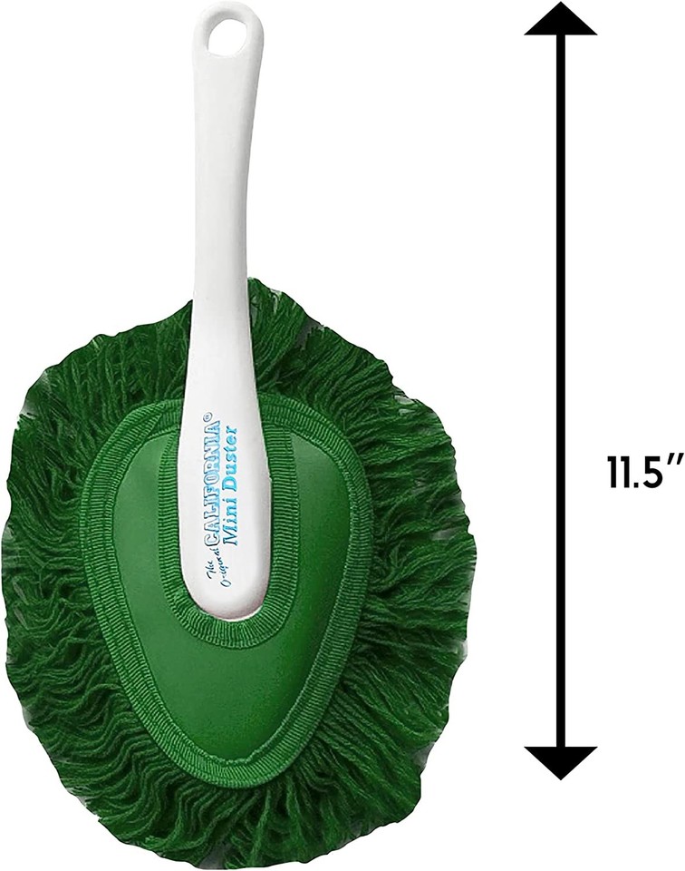 California Mini Duster Green Cotton Mop with Plastic Handle 62451 | eBay