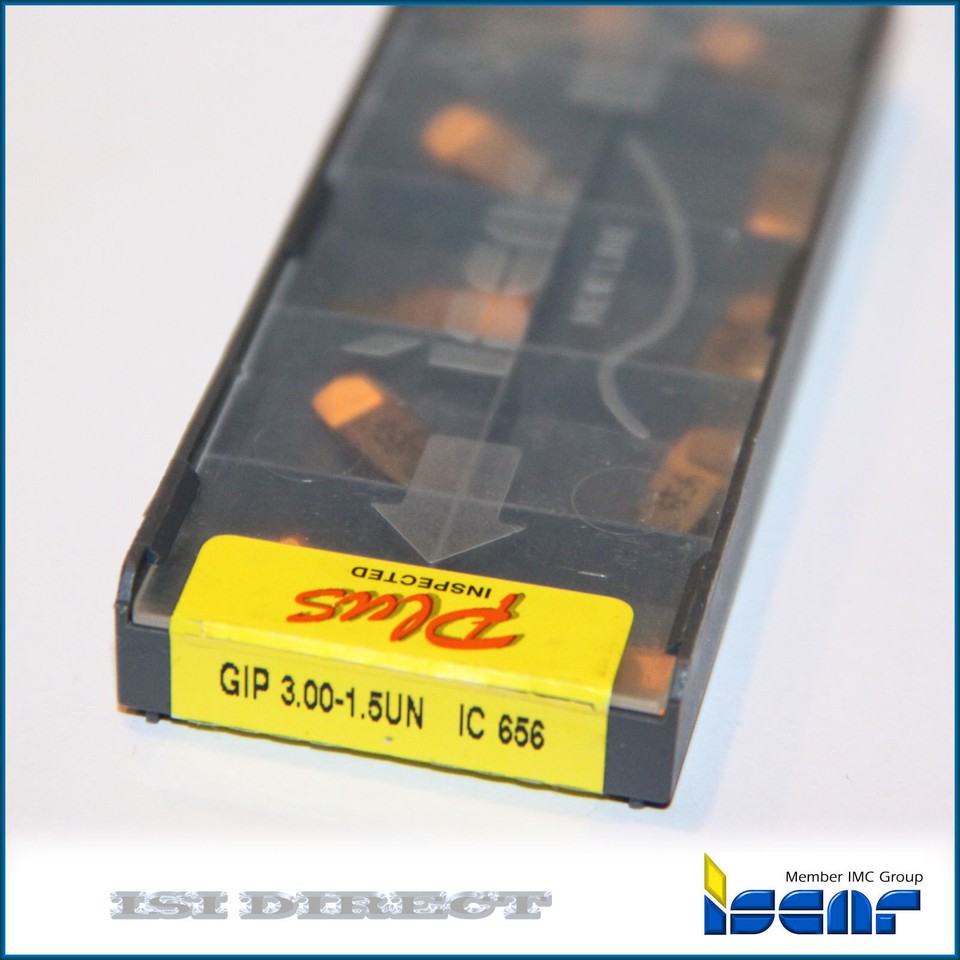 GIP 3.00-1.5UN IC656 ISCAR *** 10 INSERTS *** FACTORY PACK *** | eBay