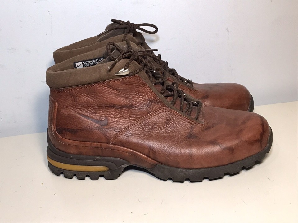 Nike ACG Goadome 2004 Brown Leather Boots Mens 12 Shoes 306246-229 | eBay
