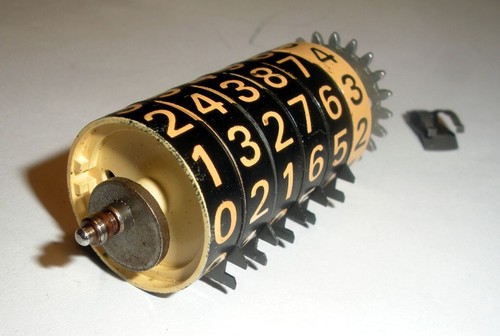 68 69 70 Odometer Mile Scroll Replacement & Clip Roadrunner GTX Charger ...