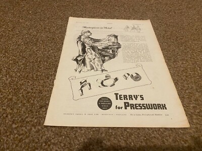 AC21 ADVERT 11X9 HERBERT TERRY & SONS LTD - TERRY'S FOR PRESSWORK | eBay