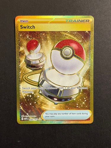 Pokémon TCG Switch Scarlet & Violet - 151 206/165 Holo Hyper Rare | eBay