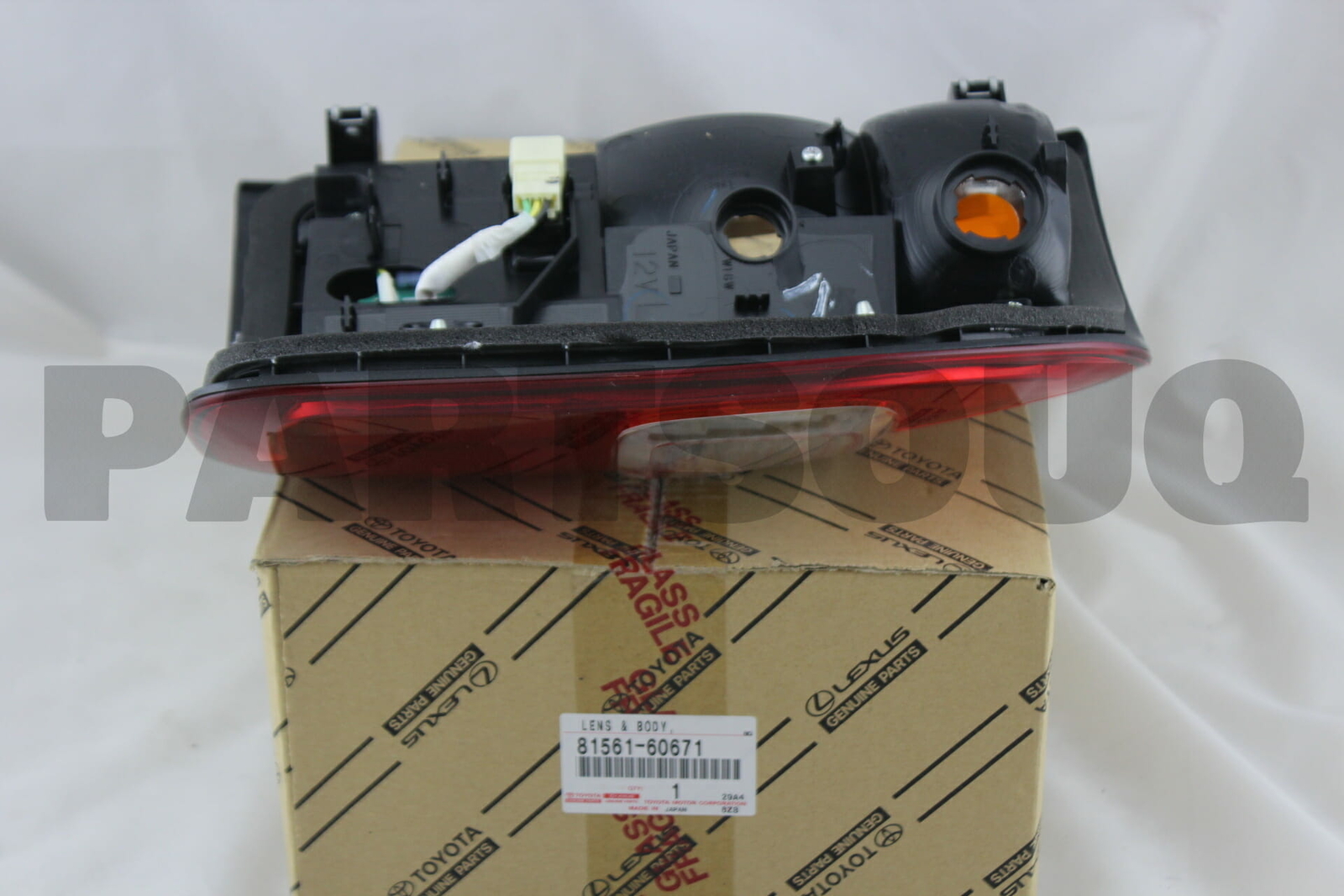 8156160671 Genuine Toyota LENS & BODY, REAR COMBINATION LAMP, LH | eBay ...