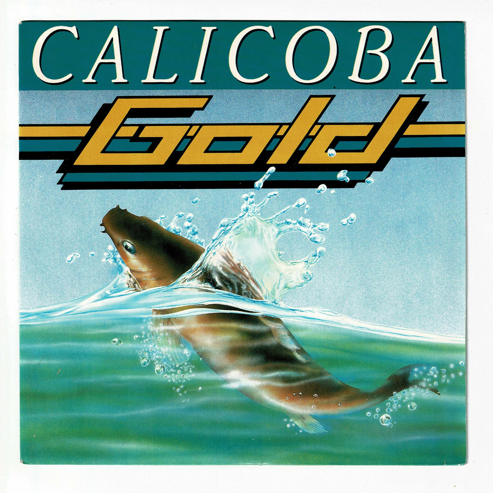 GOLD Disque Vinyle 45 tours 7" CALICOBA Poisson DU VENT BLUFF MOTS ...
