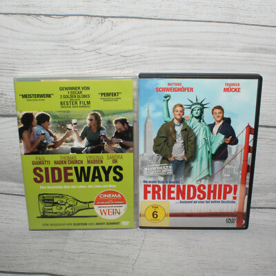 2 DVD Filme Sideways / Friendship bis FSK 6 | eBay.de