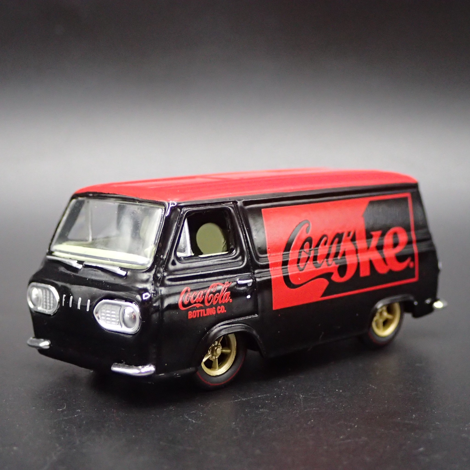 1966 66 FORD ECONOLINE VAN COCA COLA COKE 1:64 SCALE DIORAMA DIECAST ...