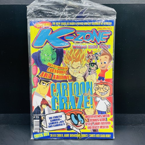SEALED K-Zone Magazine Volume 1 Number 2 Philippines DBZ Pokémon ...