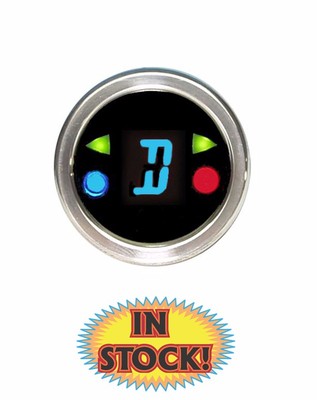 Dakota Digital DGS-3-C-B - Round 1-1/2" Chrome Digital Gear Shift ...