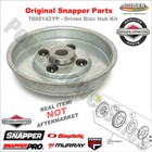 OEM Snapper Driven Disc Hub Kit for Snapper Rear Engine Riders ...