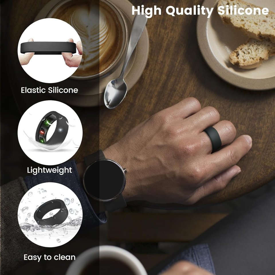 10 Pack Ring Cover for Oura Ring Gen 4/3, Silicone Protector for ...