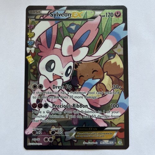 Sylveon EX RC32/RC32 Generations Full Art Radiant Collection LP-MP | eBay