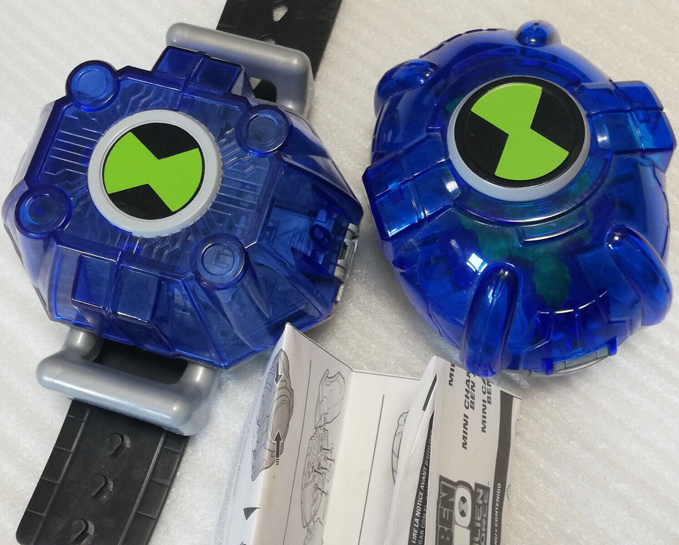 Two Ben 10 Alien Creation Chambers 2008 & 2009 Bandai Cartoon Network ...