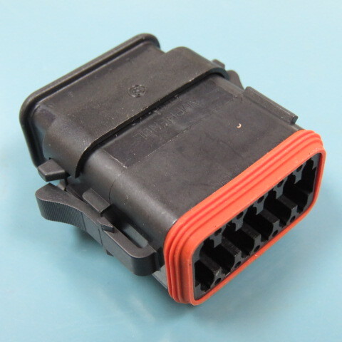 amphenol AT06-12SB-SRBK Qty of 10 per Lot 12 position Rectangular ...