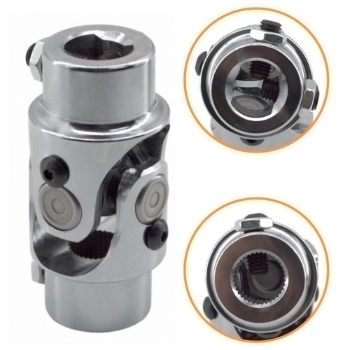 3/4" DD to 11/16"-36 Spline Steering Shaft U Joint Universal Coupling ...