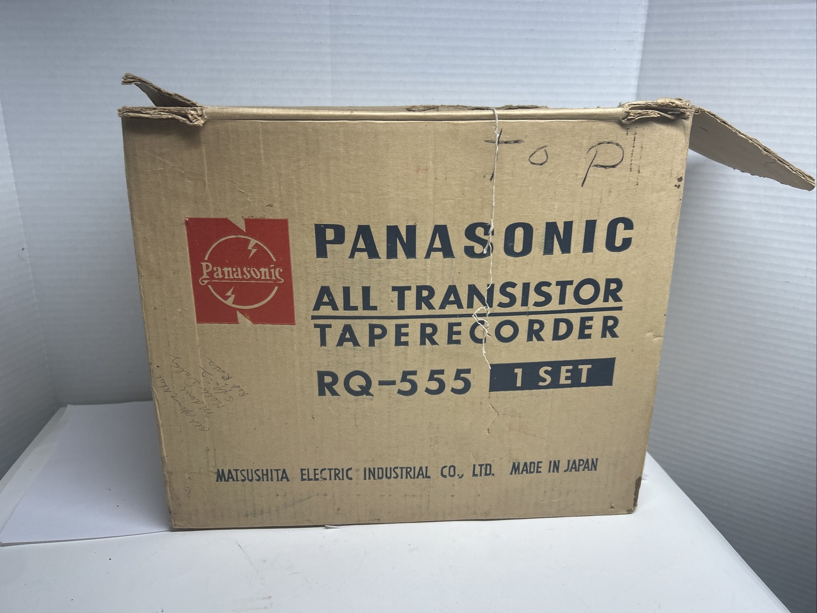 Vintage Panasonic RQ-555 Reel to Reel - Tape Recorder Works Partly NO ...