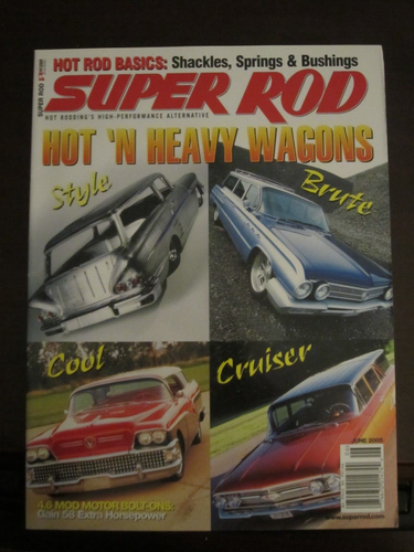 Super Rod Magazine June 2005 Hot Heavy Wagons AU | eBay