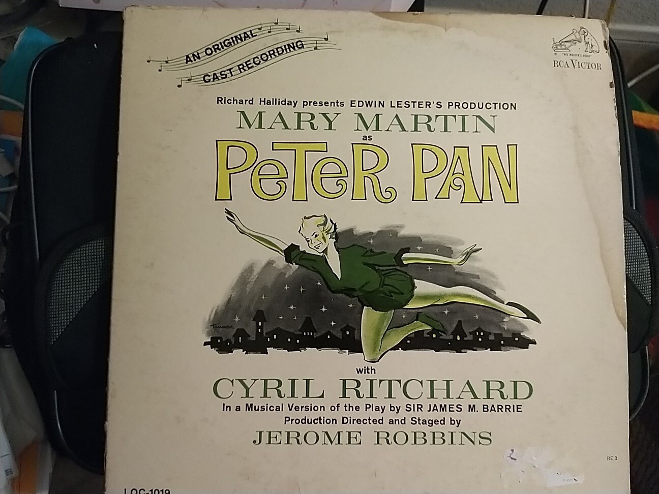 Mary Martin PETER PAN Original Cast Recording - 1964 RCA LP & Walt ...