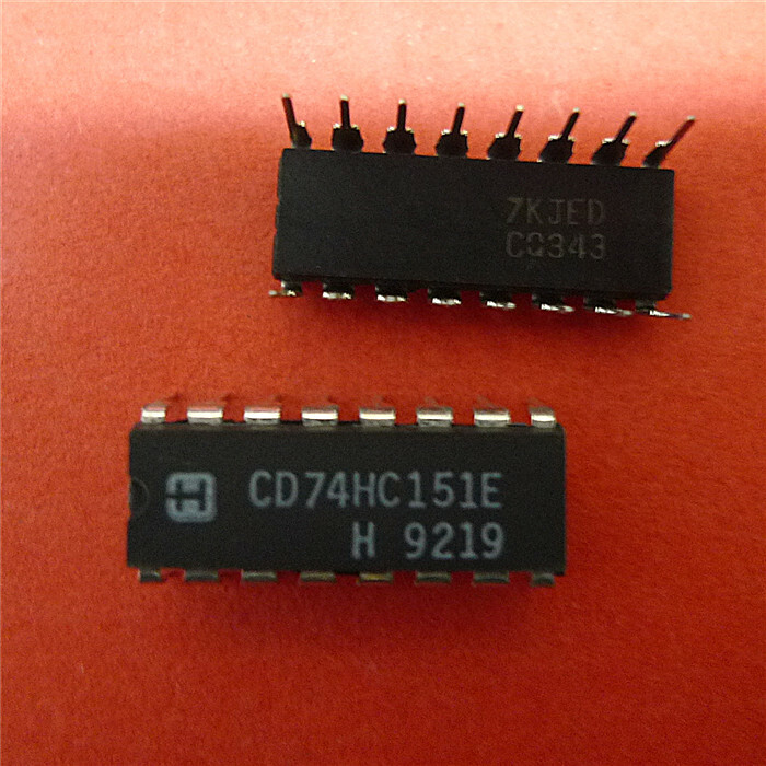 5PCS CD74HC151E IC MUX 8-IN CMOS LOGIC HS 16DIP 74HC151 HC151 HC151E ...