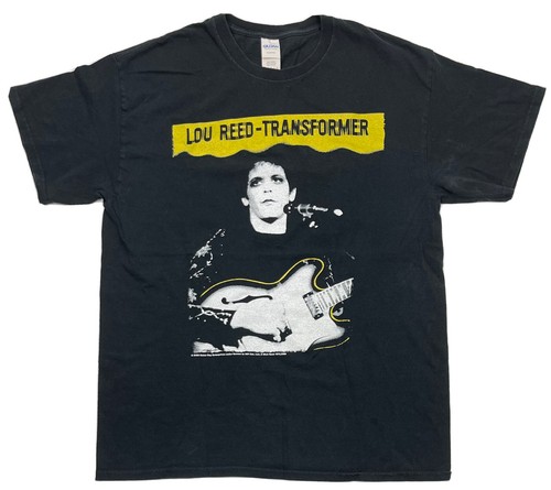 Vintage Lou Reed Transformers 70s Y2K T Shirt Tour Ba… - Gem