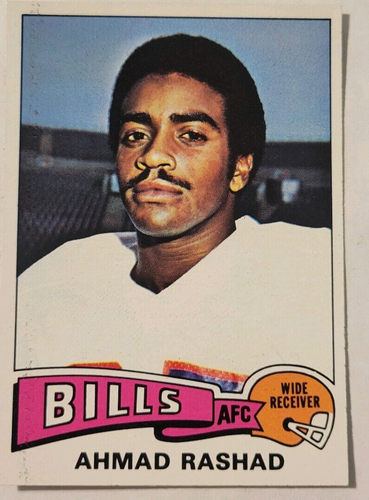 1975 Topps Football Card #115 Ahmad Rashad Bills (A) | eBay