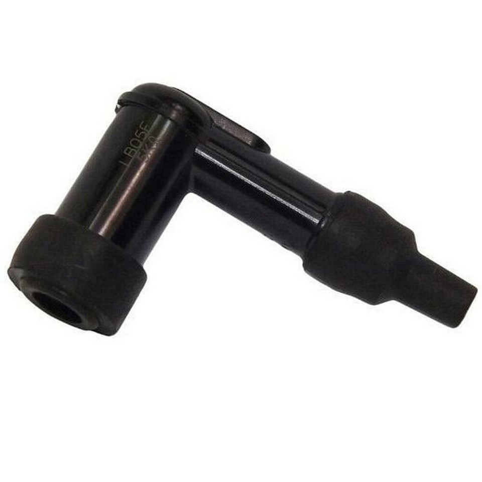 90 Degree Spark Plug Boot Cap Cover Resistor For ATV Motorcycle Snow ...