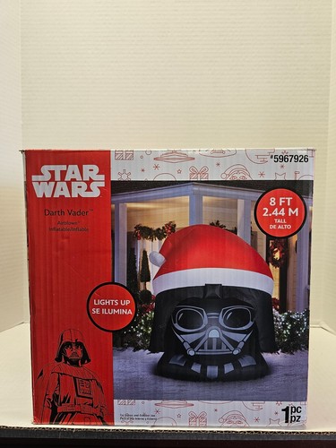 Darth Vader Disney Star Wars Christmas Inflatable 8' Gemmy Yard ...