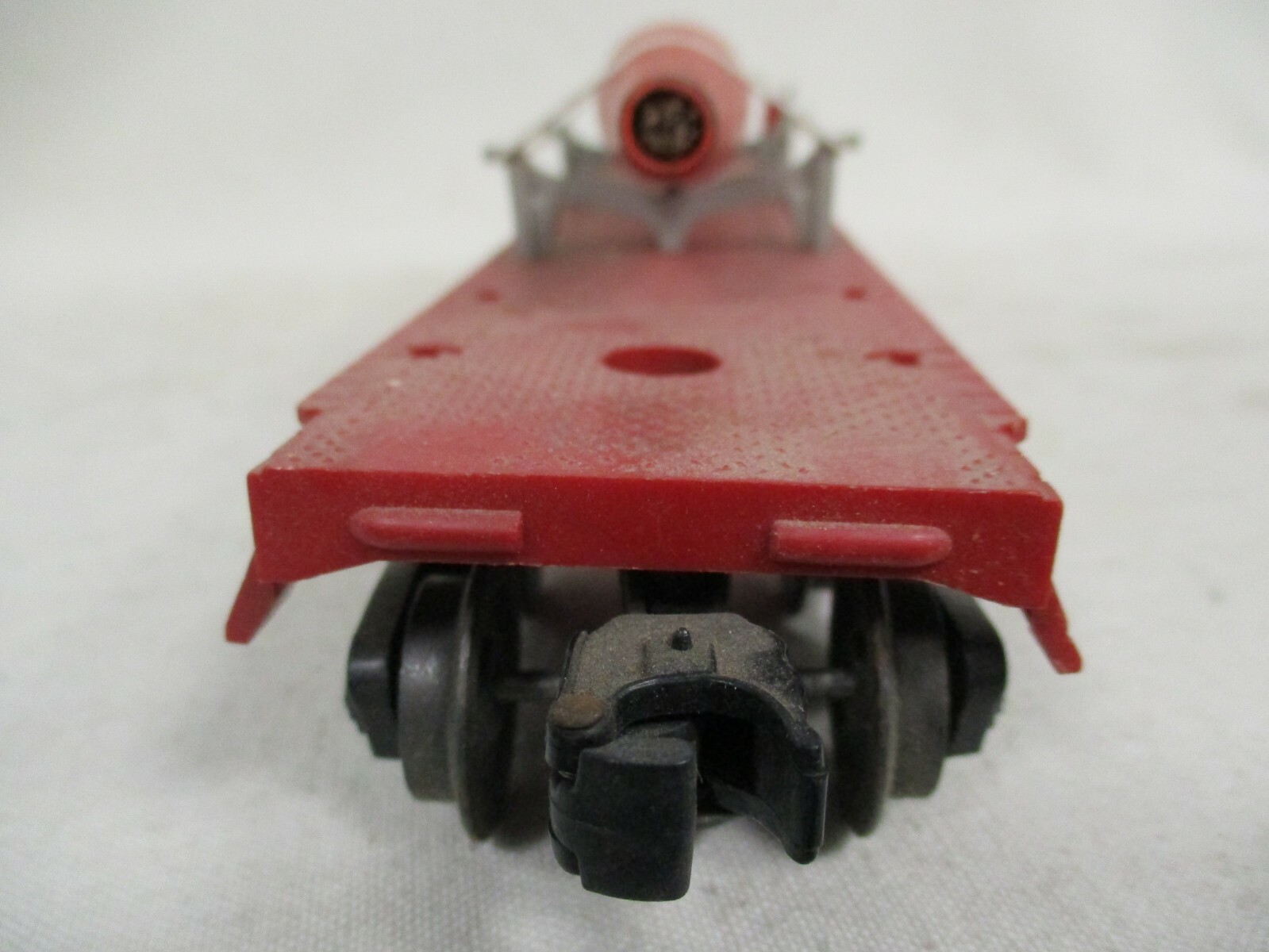 Lionel 6175 Rocket Flat Car in Red with Original Box Model Train B18-39 ...