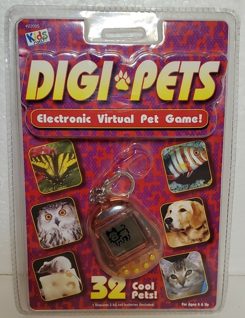 2004 Digi Pets Electronic Virtual Pet Game 32 Cool Pets #22005 By Kids ...